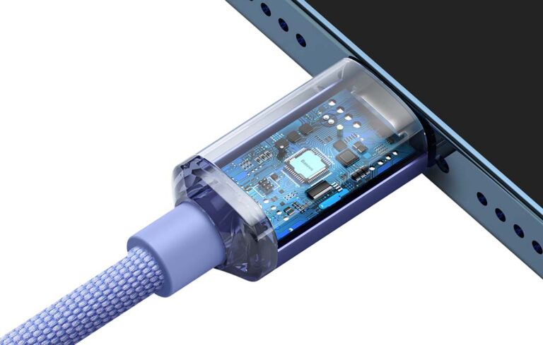 Кабел BASEUS Type-C - Lightning, 2м, 20W, Crystal Shine - Baseus Bulgaria